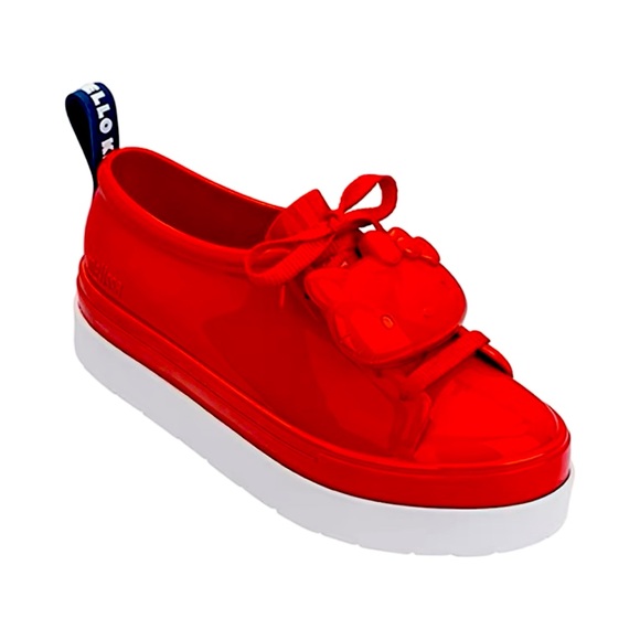 Melissa | Shoes | Rare Melissa X Hello Kitty Platform Jelly Sneakers ...